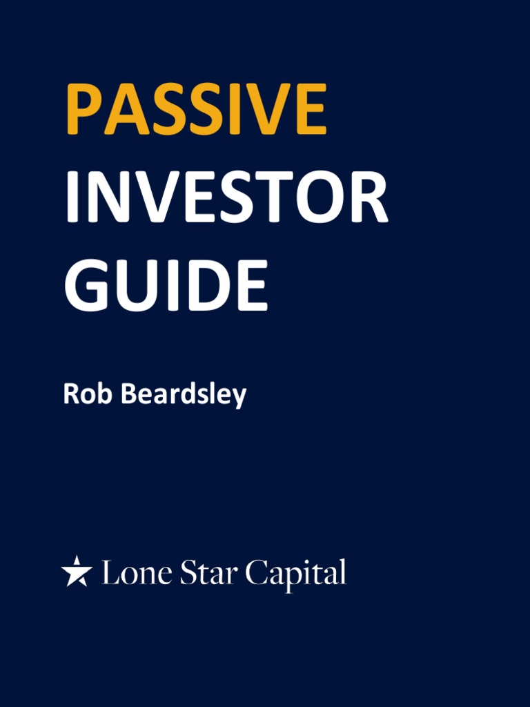 Passive Investor Guide for Multifamily Real Estate | PDF | Investing ...