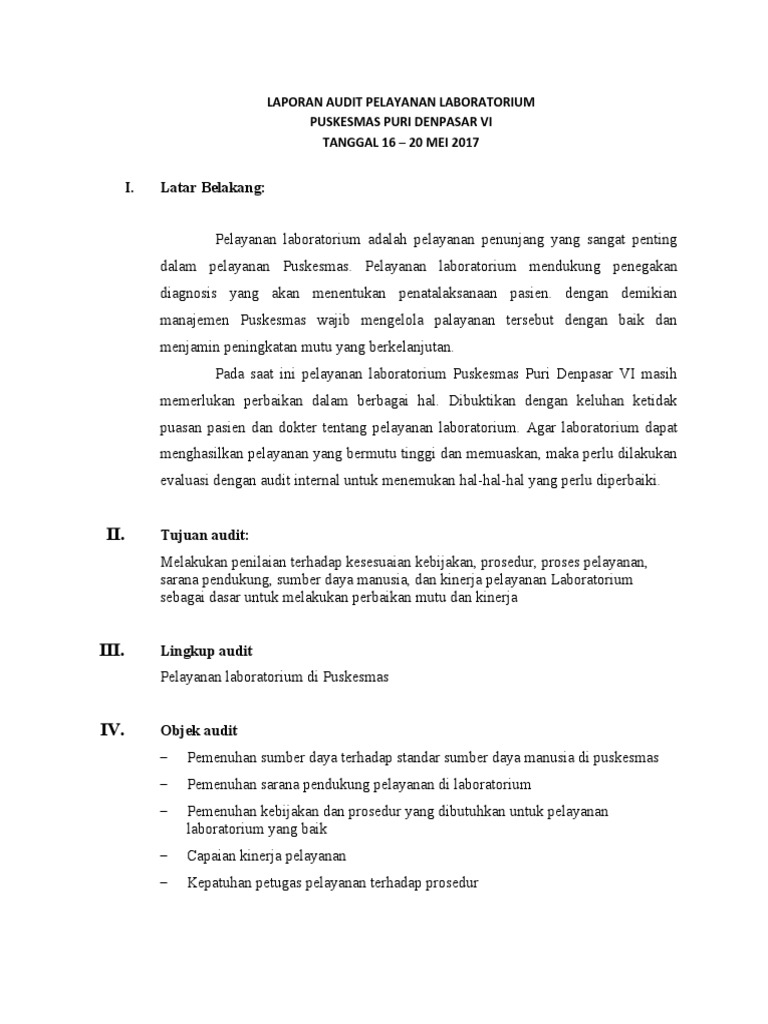 4. a. Contoh Temuan & Laporan AI 1 | PDF