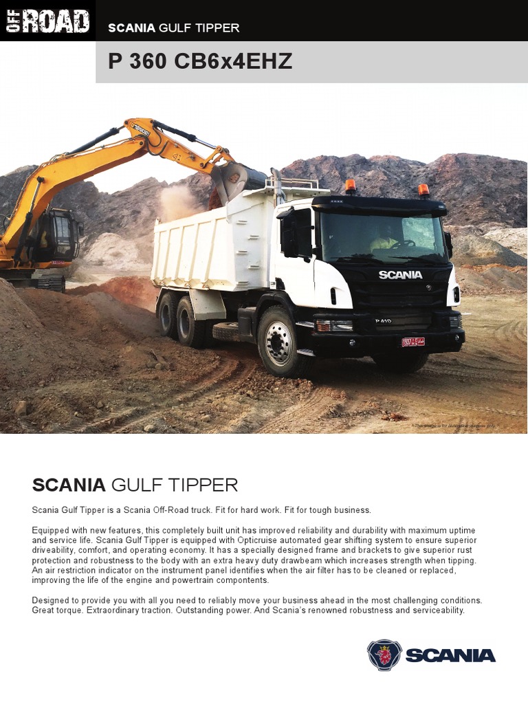 SME Tipper Flyer | PDF | Truck | Manufactured Goods