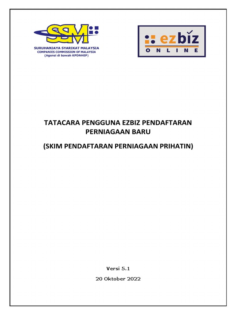 Business Registration (SPPP) 13012023 | PDF
