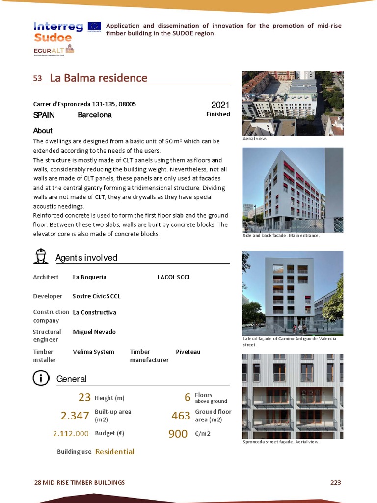 La Balma Residence | PDF | Architectural Elements | Structural Engineering