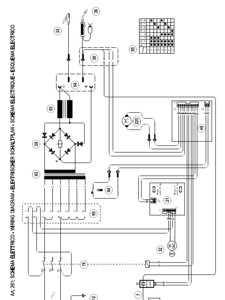 Mig 210 Schema | PDF