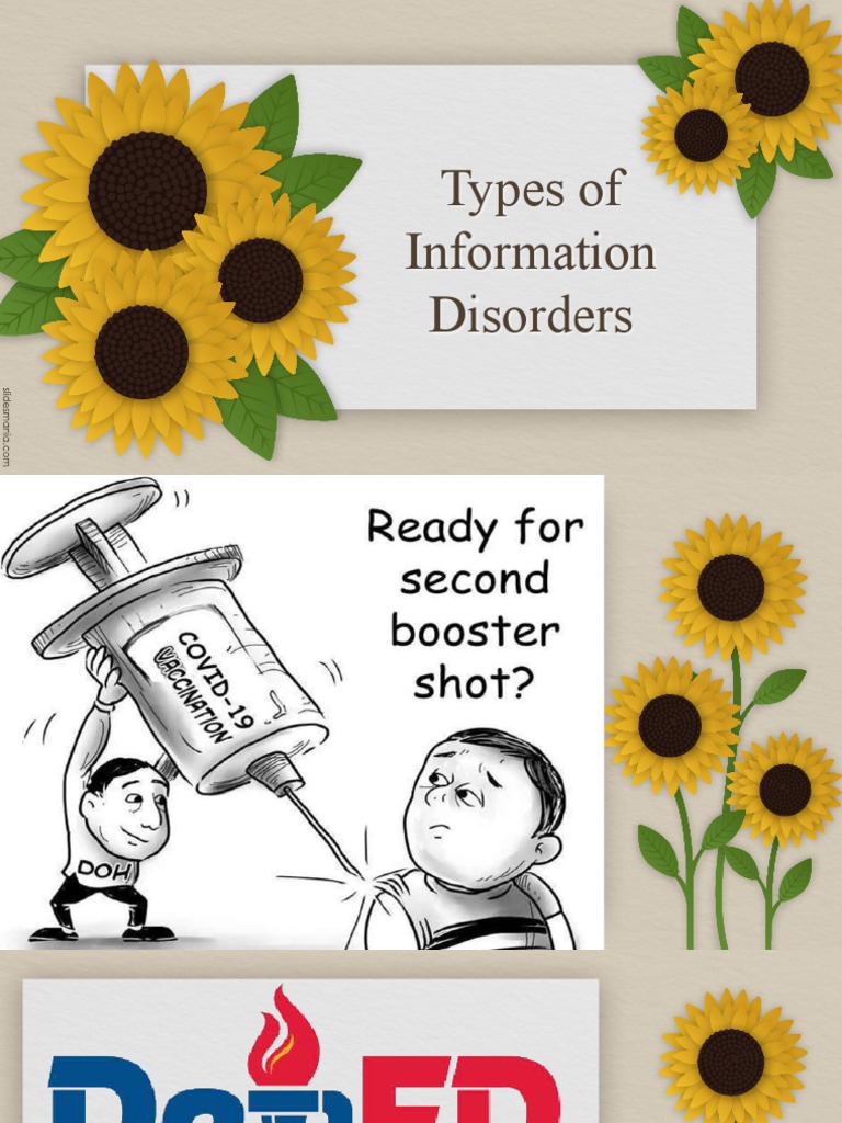 Eng9 Types of Information Disorders 04.03.23 DENSING | PDF