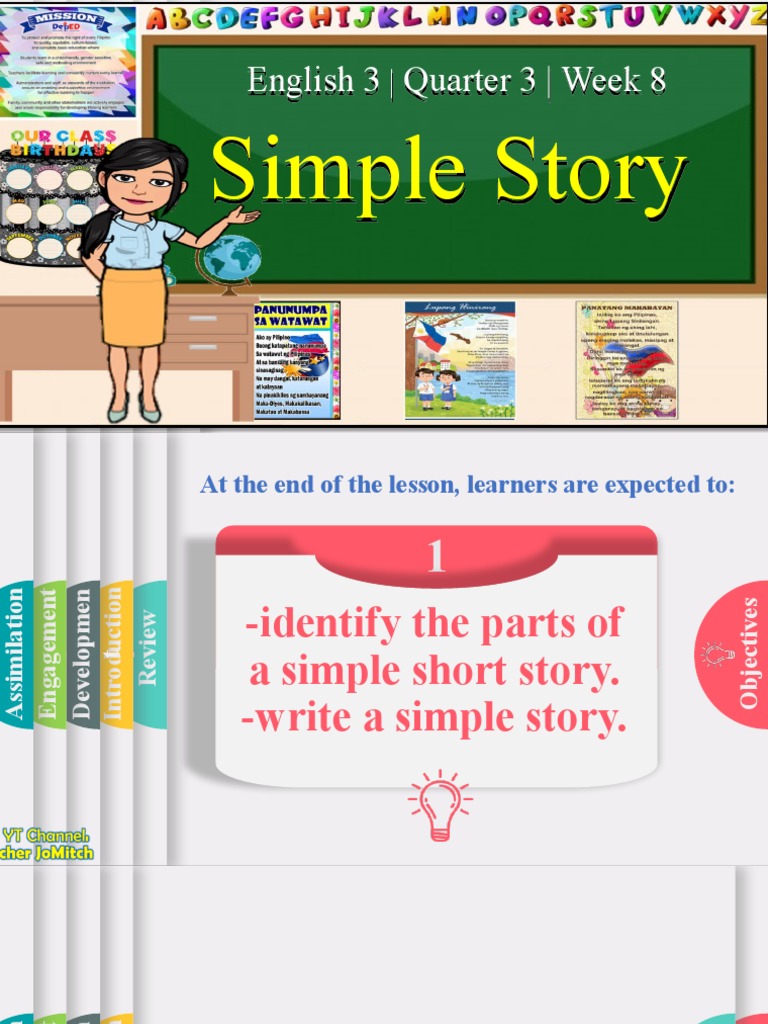 10 English 3 Q3 Week 8 - Simple Short Story | PDF
