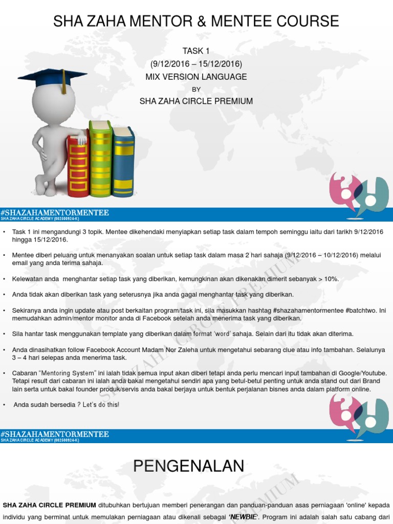 Task 1 - Sha Zaha Mentor Mentee Batch 2 | PDF