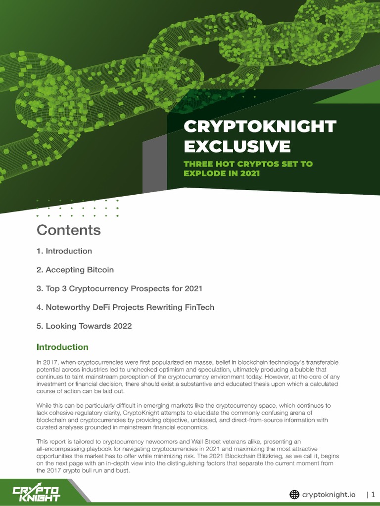 CryptoKnight Exclusive | PDF