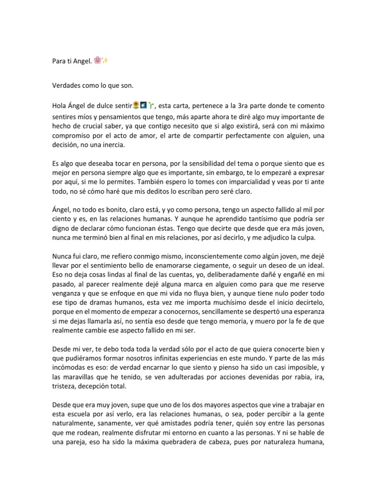 Las Cosas Como Lo Que Son | PDF