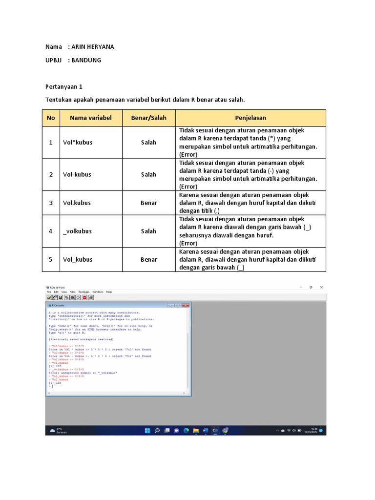 Diskusi 1 Komputer 1 SATS4111 | PDF | Metode & Bahan Ajar