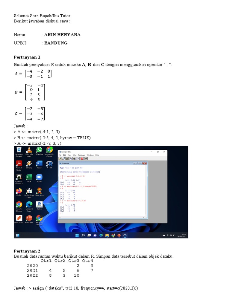 Diskusi 3 Komputer 1 | PDF
