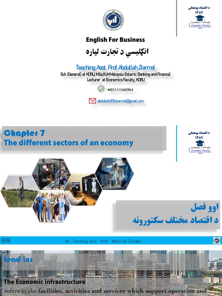 Business English for Economics Students | PDF | Tertiary Sector Of The ...