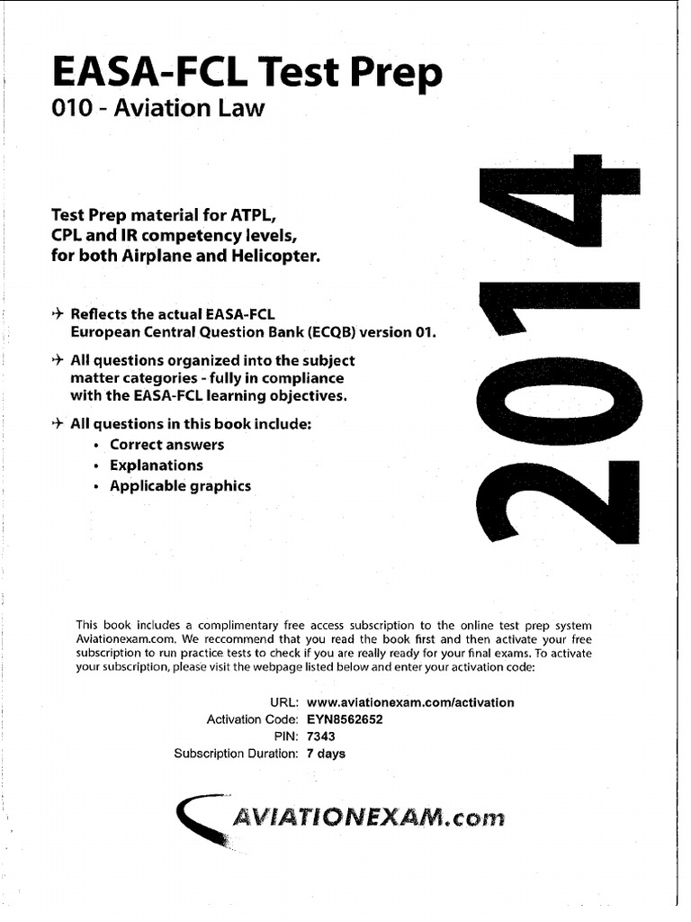 DER Aviation Exam 2014 | PDF