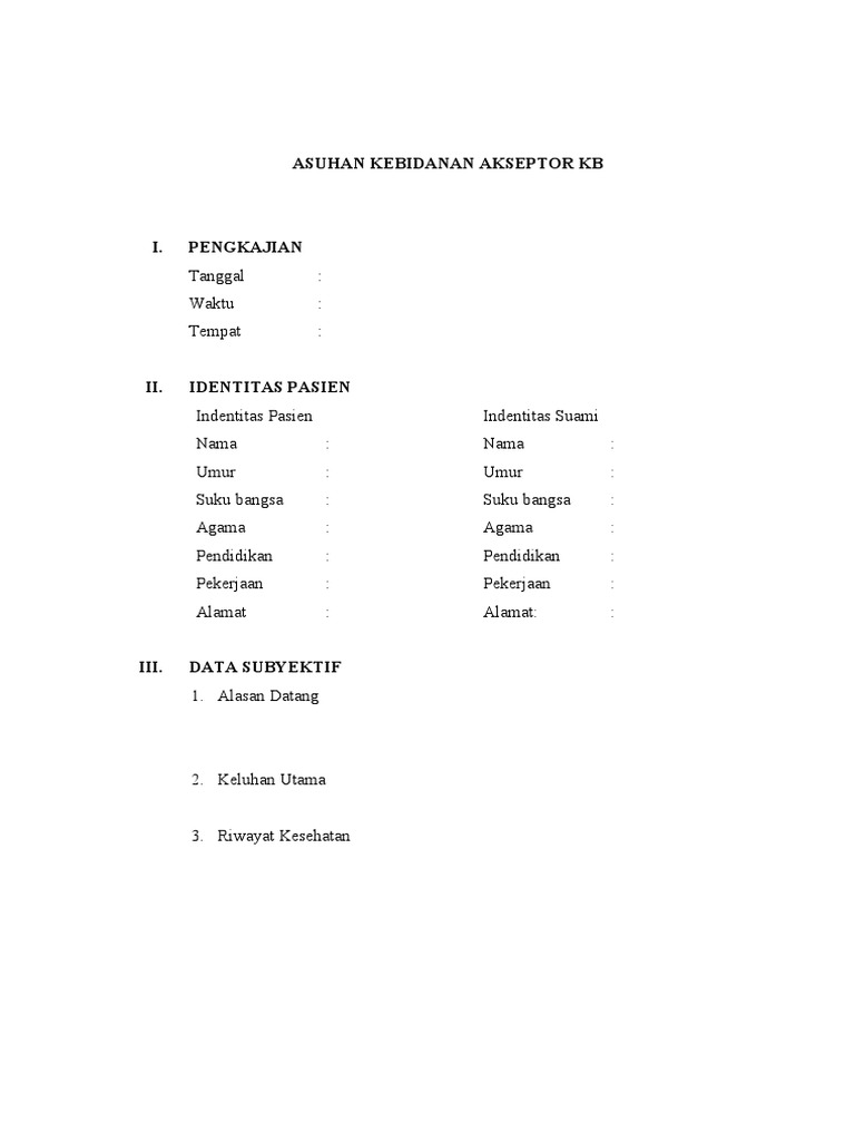 FORM ASKEB KB(1) | PDF