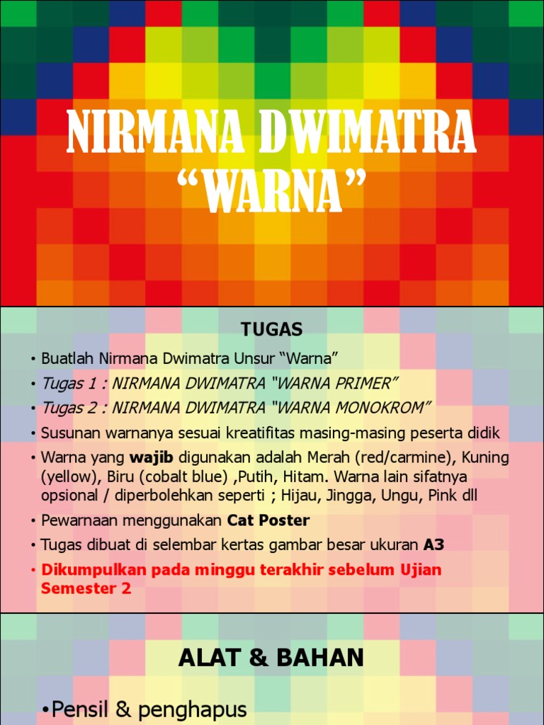 Tugas Nirmana Dwimatra | PDF | Seni