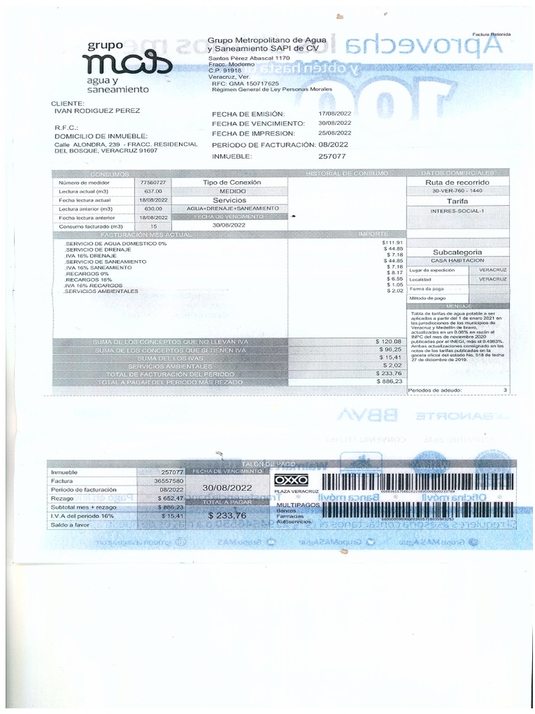 Comprobante de Domicilio | PDF