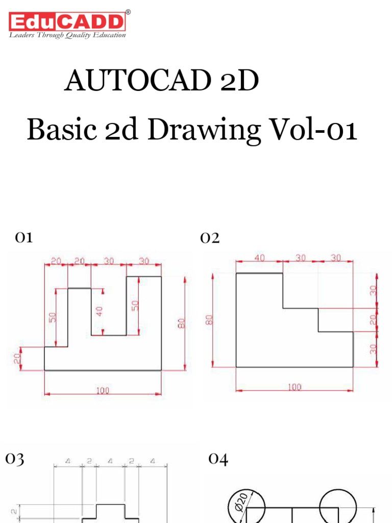 Basic 2D Drawing for Beginners | PDF