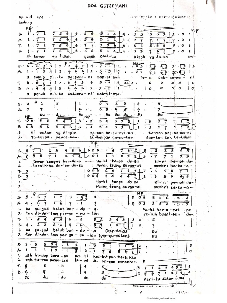 Doa Getsemani | PDF