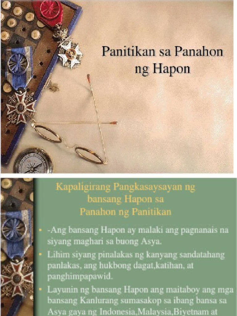 Panahon NG Hapon Panitikan | PDF