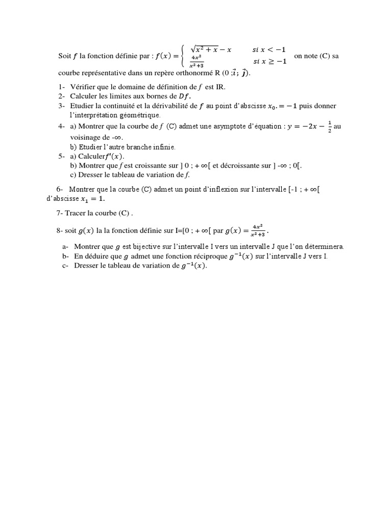 Exo Math PS Irrationelle | PDF | Sciences et mathématiques