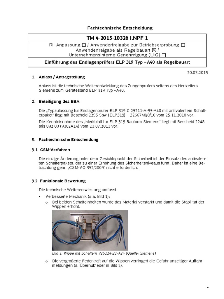 141118-I.NVT41-TM-Einführung ELP - A40 Als Regelbauart | PDF