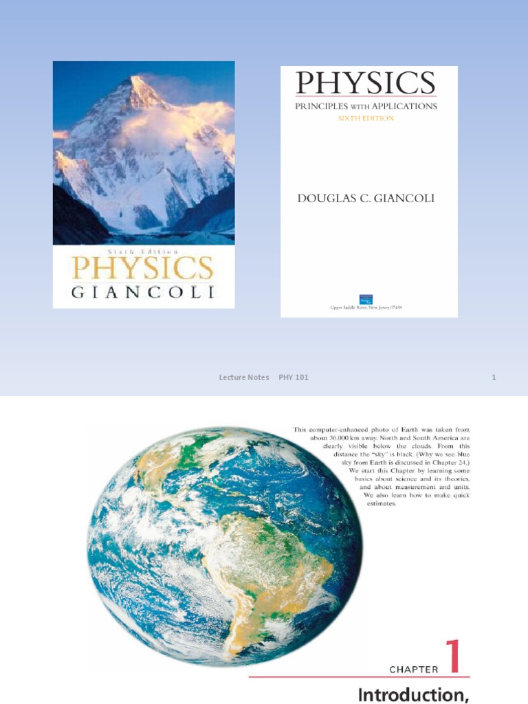 GSPH101, PHY101 All Lectures | PDF | Acceleration | Velocity