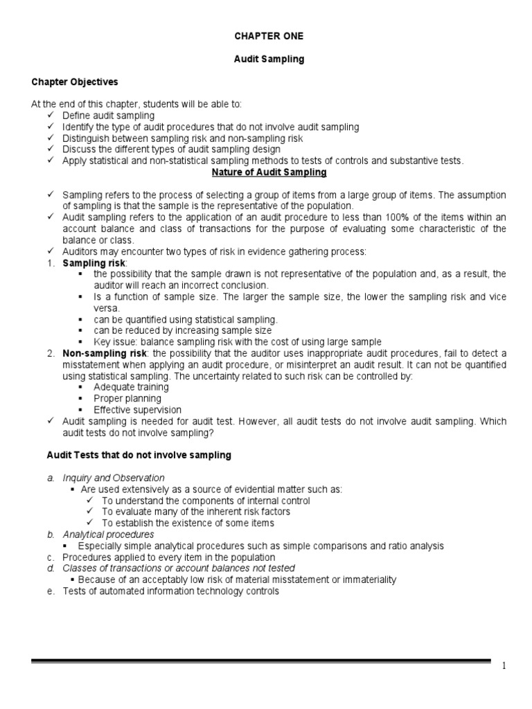 CHAPTER ONE - Lecture Note Mar 2023 | PDF