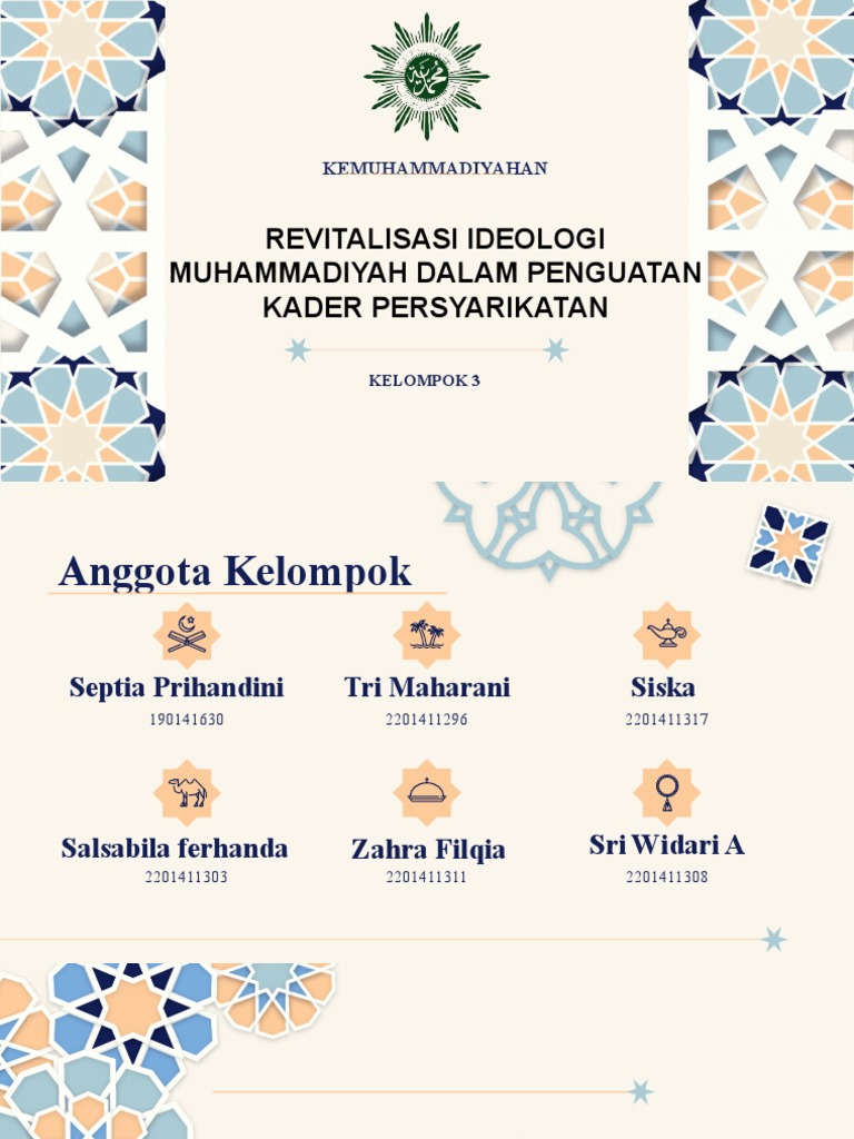 Kel. 3 PPT Ideologi Muhammadiyah-Septia | PDF