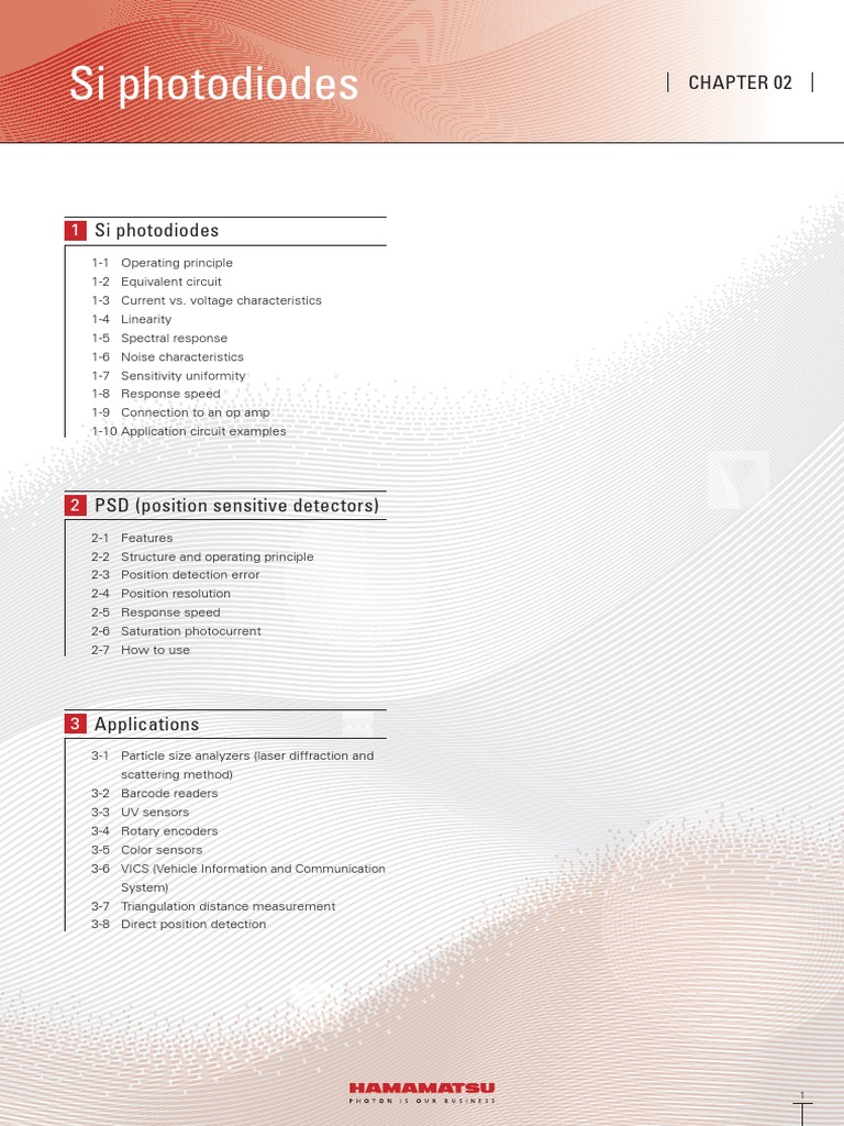 A Comprehensive Guide to Silicon Photodiodes: Operating Principles, Applications, and Product ...