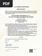 Authorized Release Certificate: Faa Form 8130-3, Airworthiness Approval ...