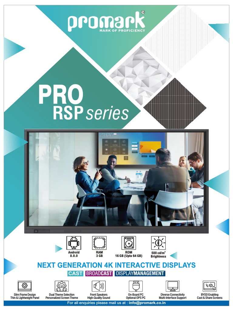 Pro-Rsp Series | PDF