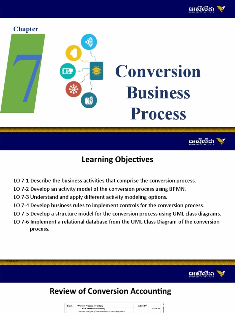 Chapter 7 Conversion Business Process | PDF | Unified Modeling Language ...