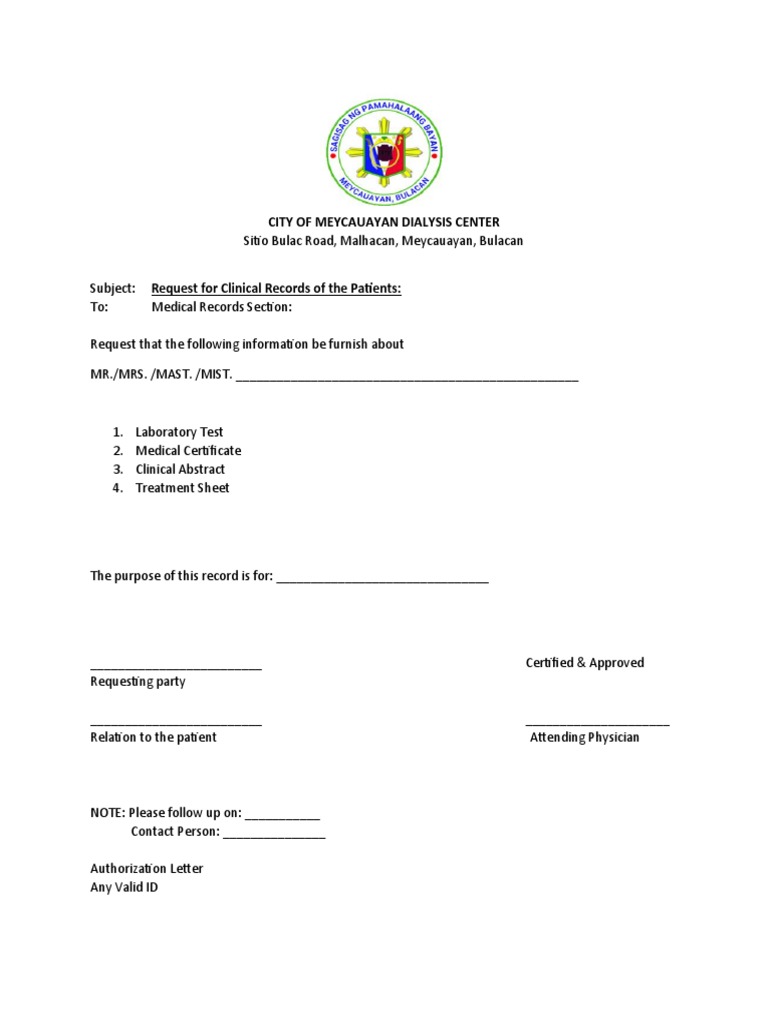 Request Form | PDF