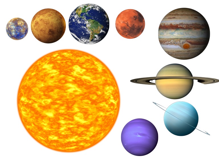 Colorful Solar System Picture Poster | PDF