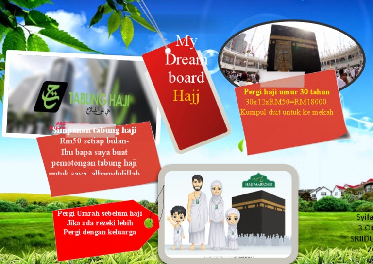 Dream Board Hajj Umar | PDF