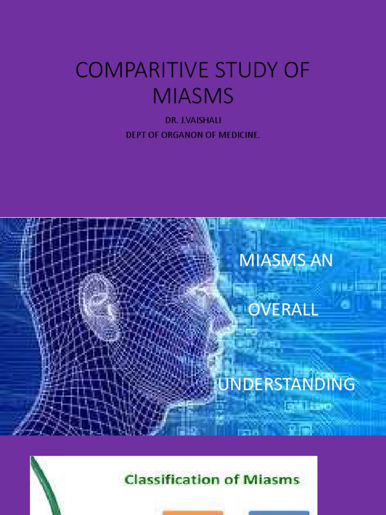 Comparative Study of Miasms | PDF | Taste | Constipation