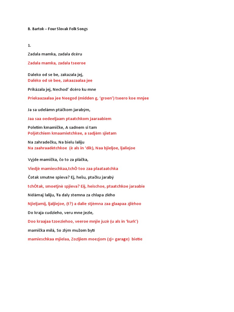 Bartok | PDF