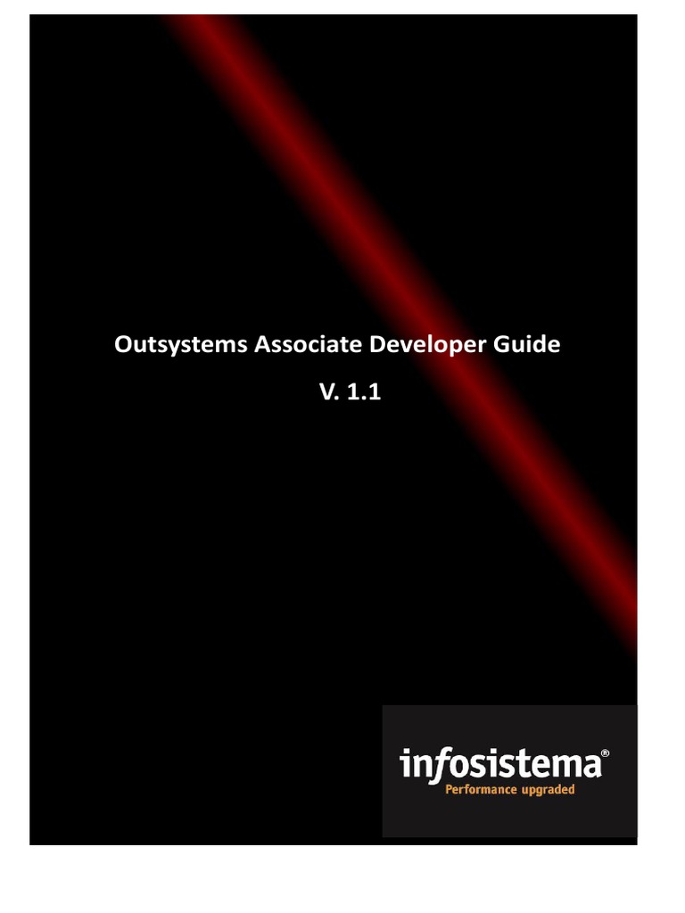 Outsystems Associate Developer Guide V 1 1 | PDF
