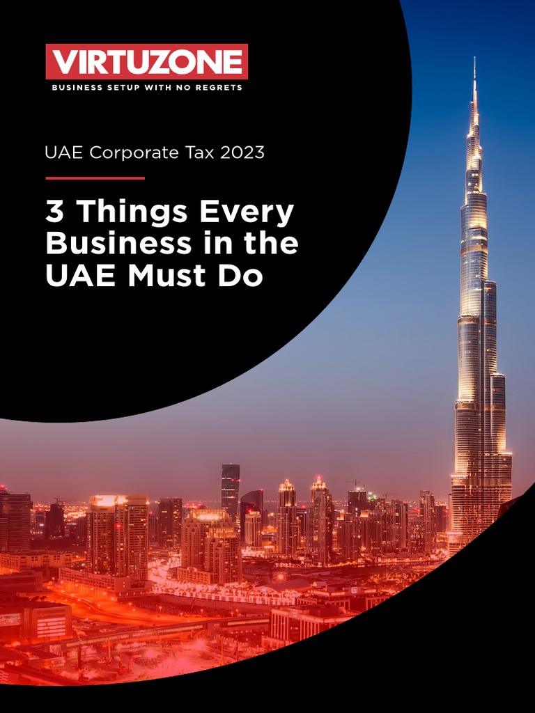 Virtuzone UAE Corporate Tax Guide 2023 01GZZV4Q1YRKZN20X0K3B5TTTA | PDF