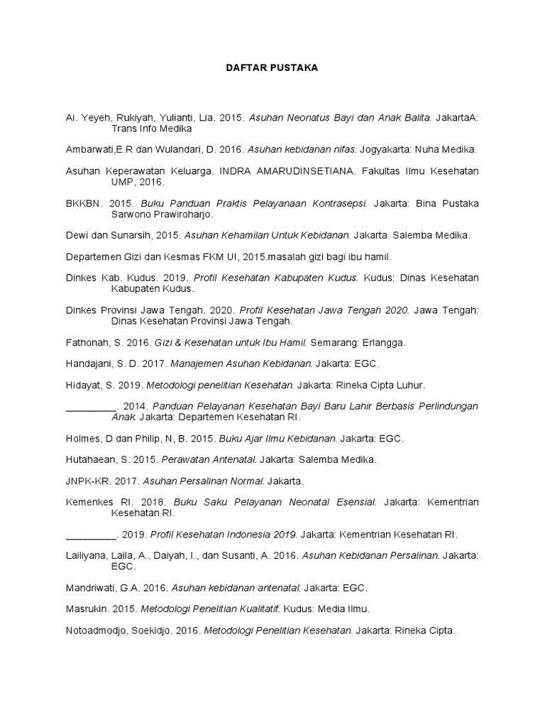 Daftar Pustaka Osoc | PDF