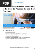 Understanding Procure To Pay (P2P) Process | PDF | Receipt | Invoice