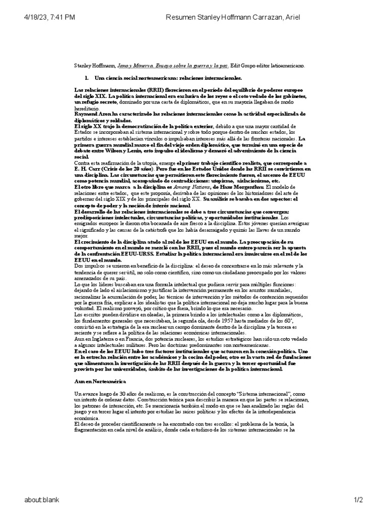 Res Cap 1 Hoffman | PDF