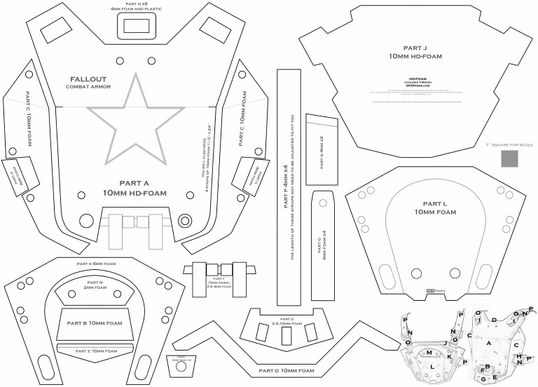 Fallout+Combat+Armor+Chest+SKS+Props | PDF