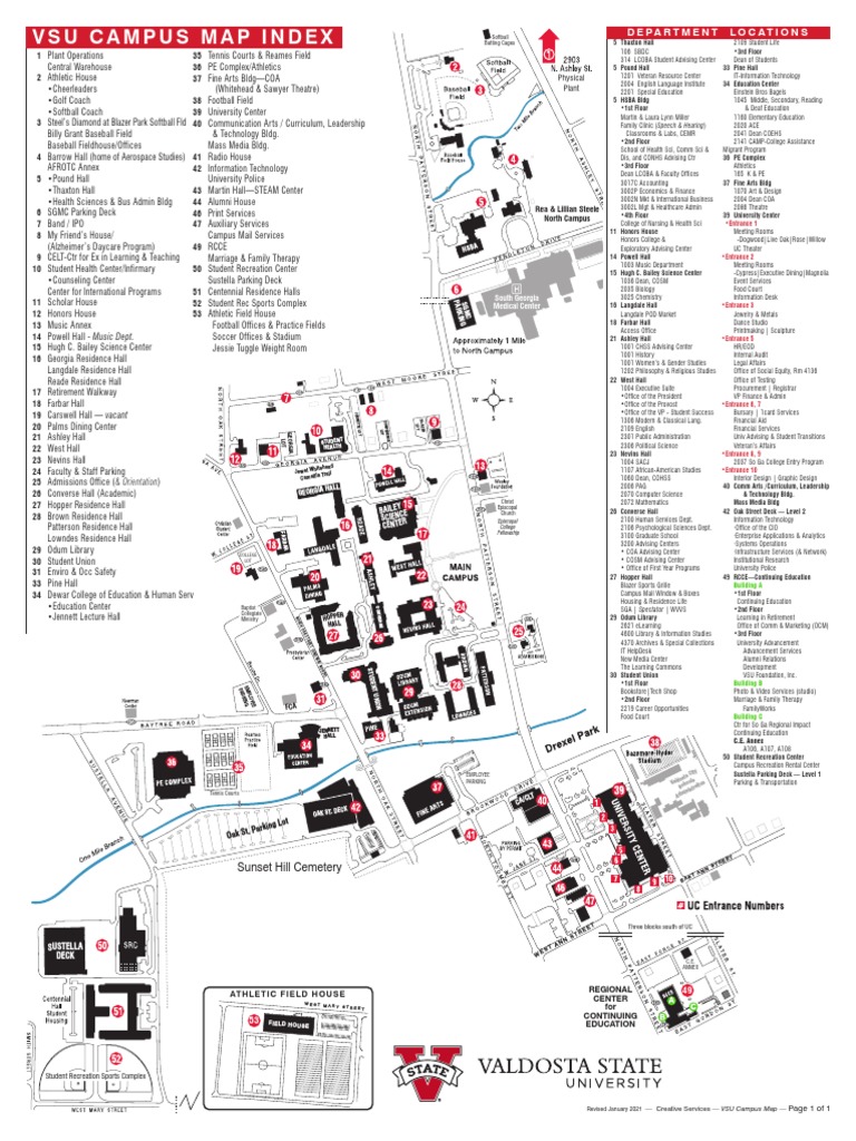 VSU Campus Map | PDF