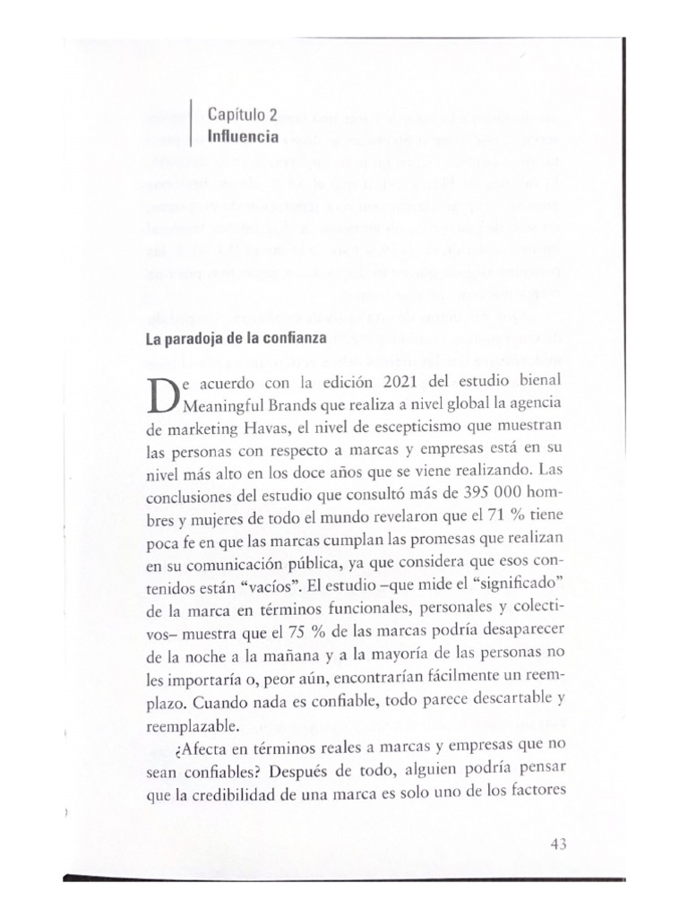 6 - Tomas Balmaceda - Cultura de La Influencia - Capítulo 2 | PDF