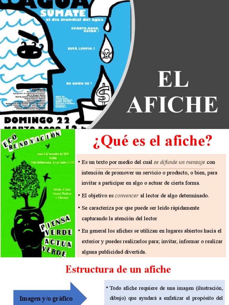 El Afiche | PDF