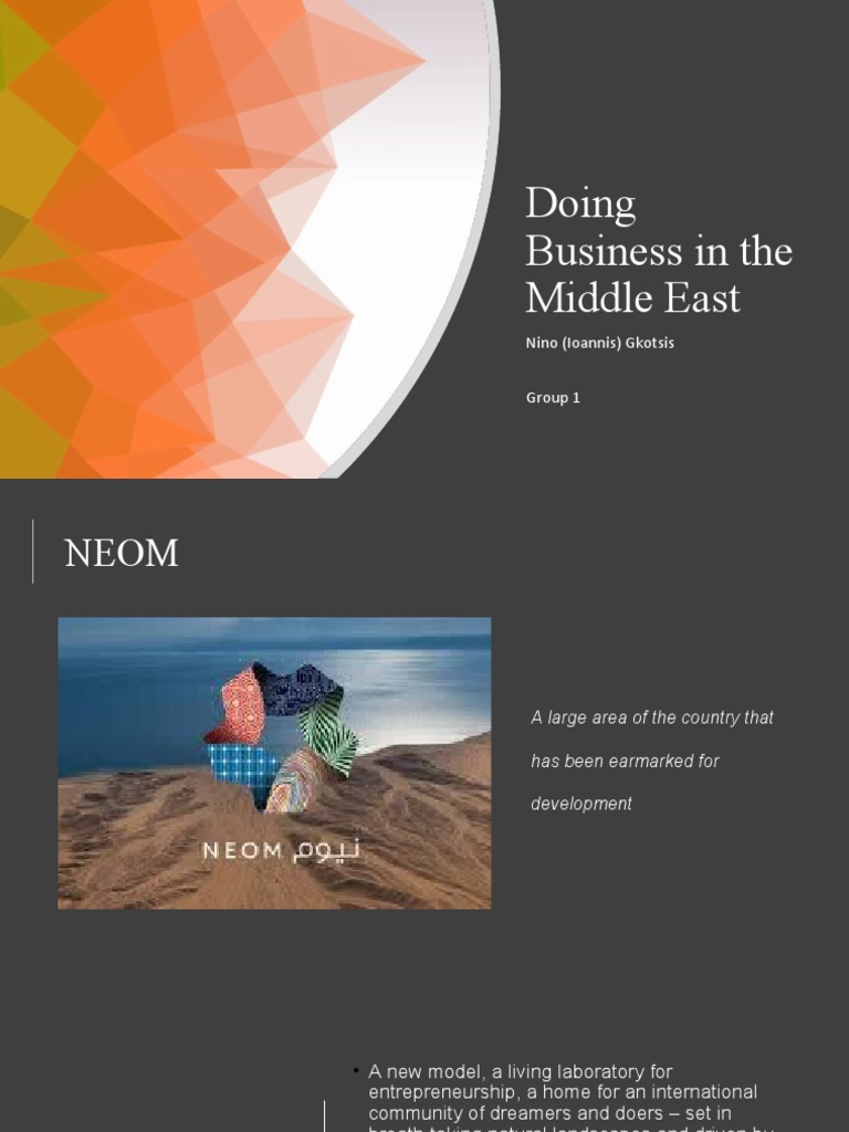For Doing Business in Middle East | PDF