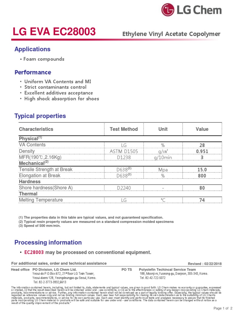 LG EVA EC28003: Applications | PDF | Technology & Engineering