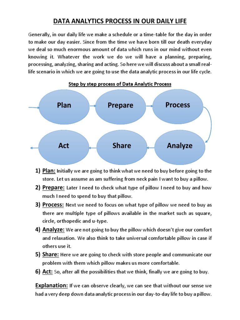 Data Analytics Process | PDF