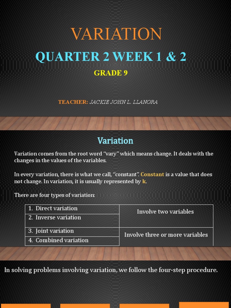 MATH 9 PT 2nd - 4th Quarter | PDF | Variable (Mathematics) | Equations