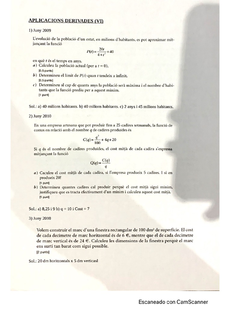 Aplicacions Derivades | PDF