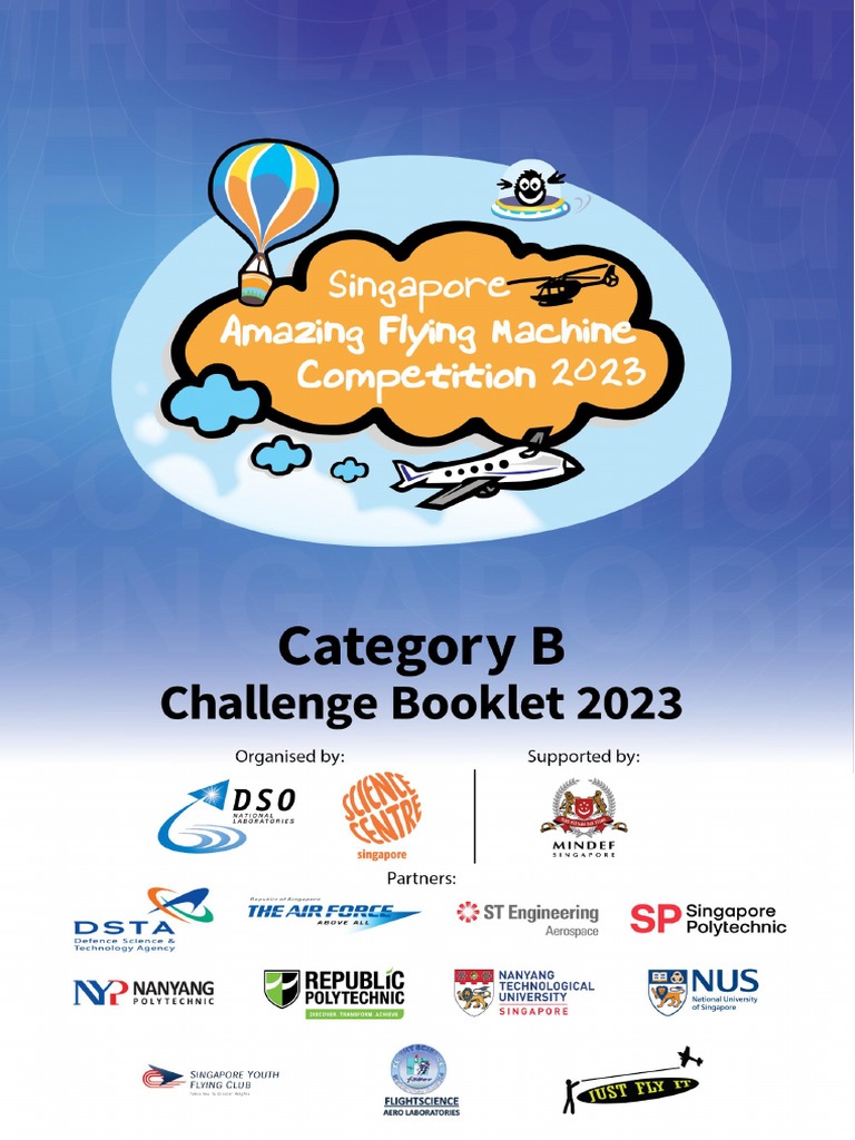 SAFMC 2023 CAT B Challenge Booklet - V14nov | PDF | Fixed Wing Aircraft ...